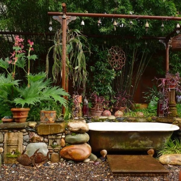 Outdoor bath ideas - Antique Baths Of Ivybridge
